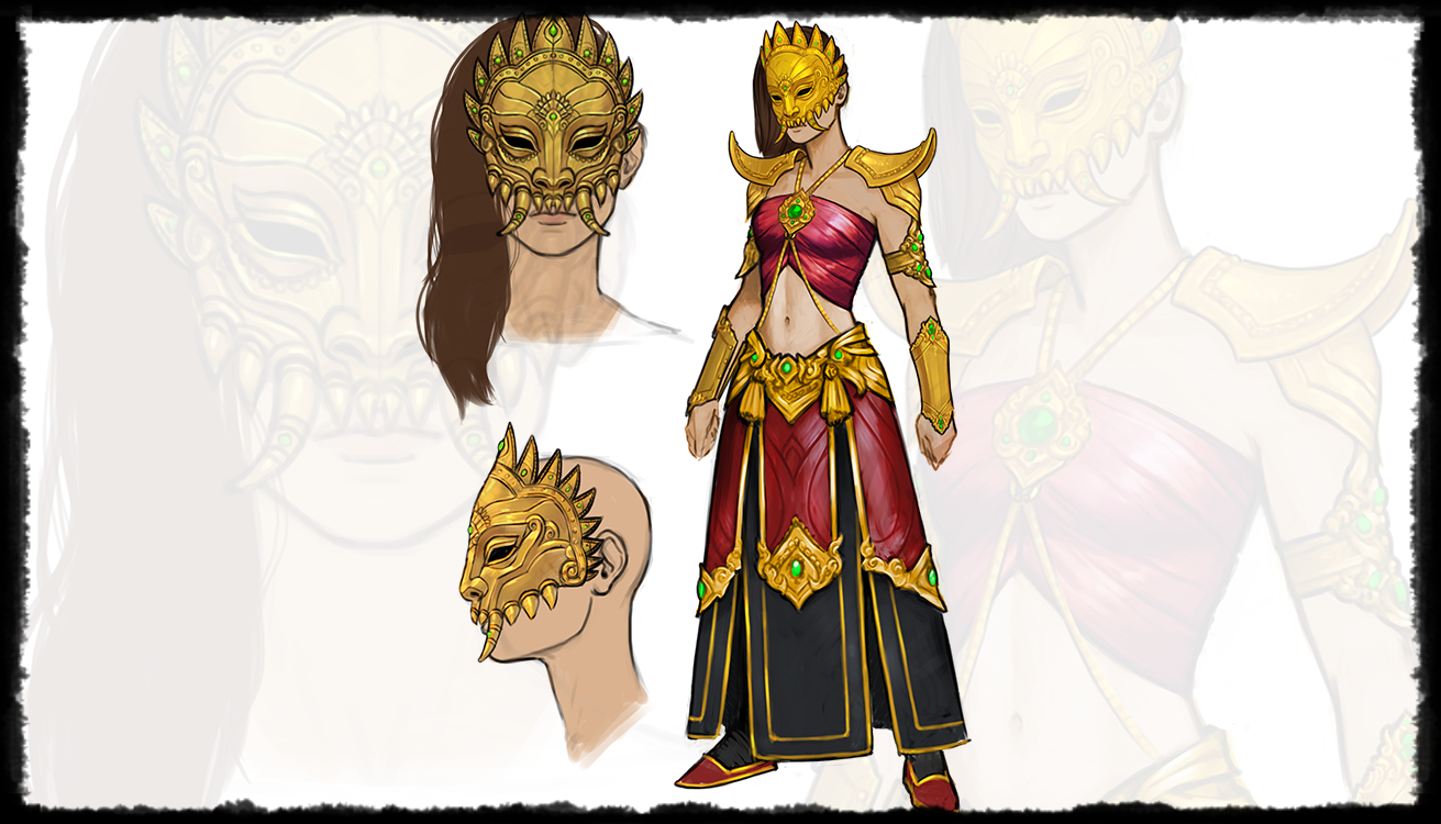 The creative process of crafting craft-able armor - Conan Exiles