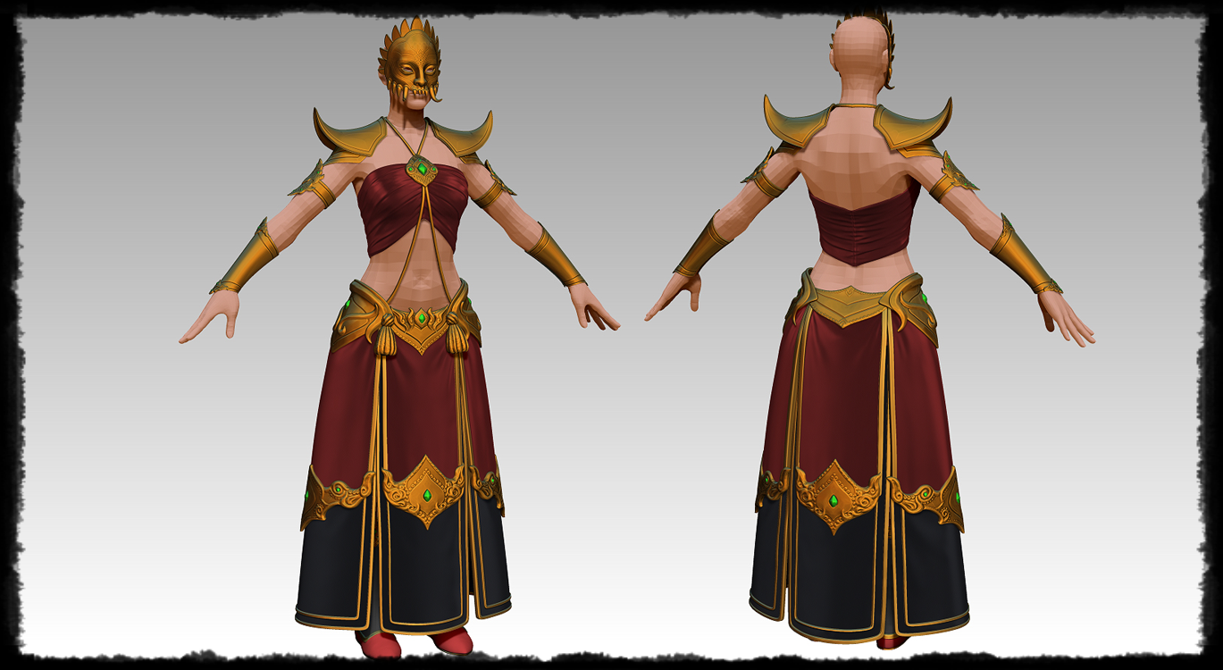 The creative process of crafting craft-able armor - Conan Exiles