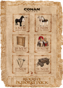 Riders of Hyboria Pack Now Available - Conan Exiles